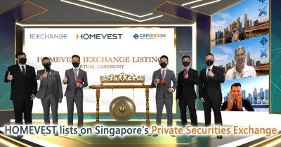 HOMEVEST lists on 1Exchange, Singapore’s First Regulated Private ...