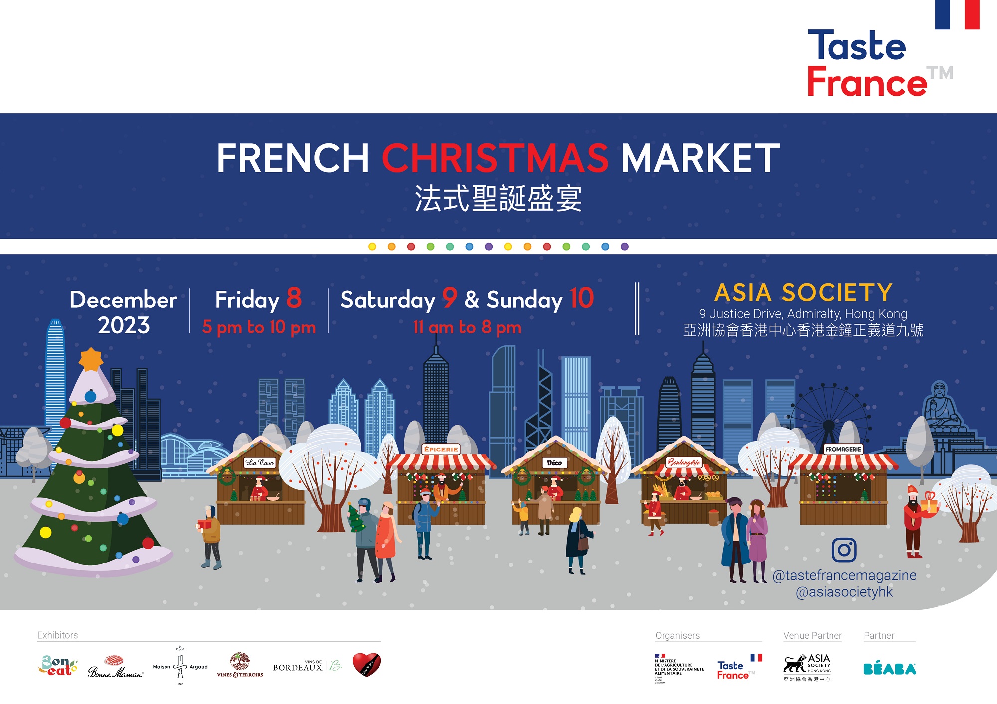 Experience the Magic of the French Christmas Market by Taste France at ...