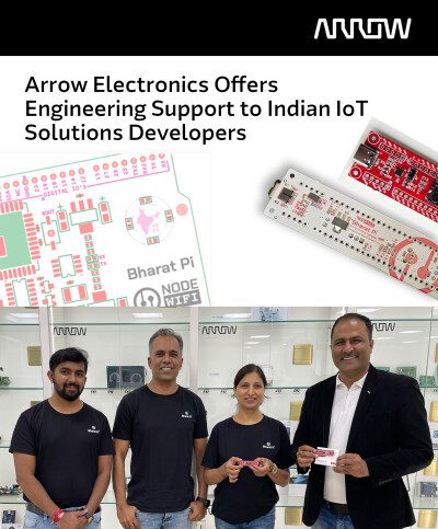 Arrow Electronics Offers Engineering Support to Indian IoT Solutions ...
