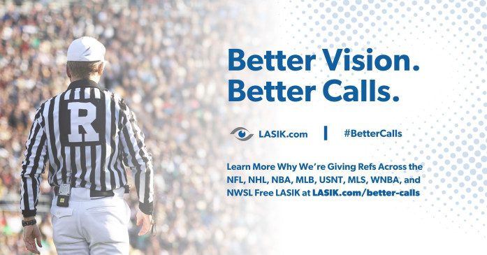 Free LASIK for Professional Referees Across the NFL, NBA, MLB, NHL, MLS ...