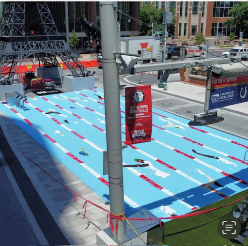 SYNLawn Indiana Unveils Swim-Themed Mural to Celebrate the 2024 U.S ...