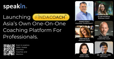 SpeakIn launches FindACoach, Asia’s largest 1:1 coaching platform for ...