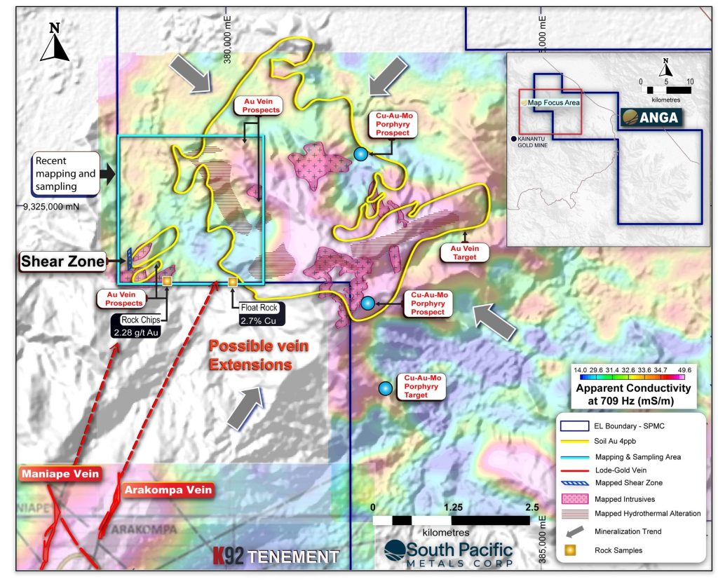 South Pacific Metals Completes Anga Gold-Copper Project Field ...