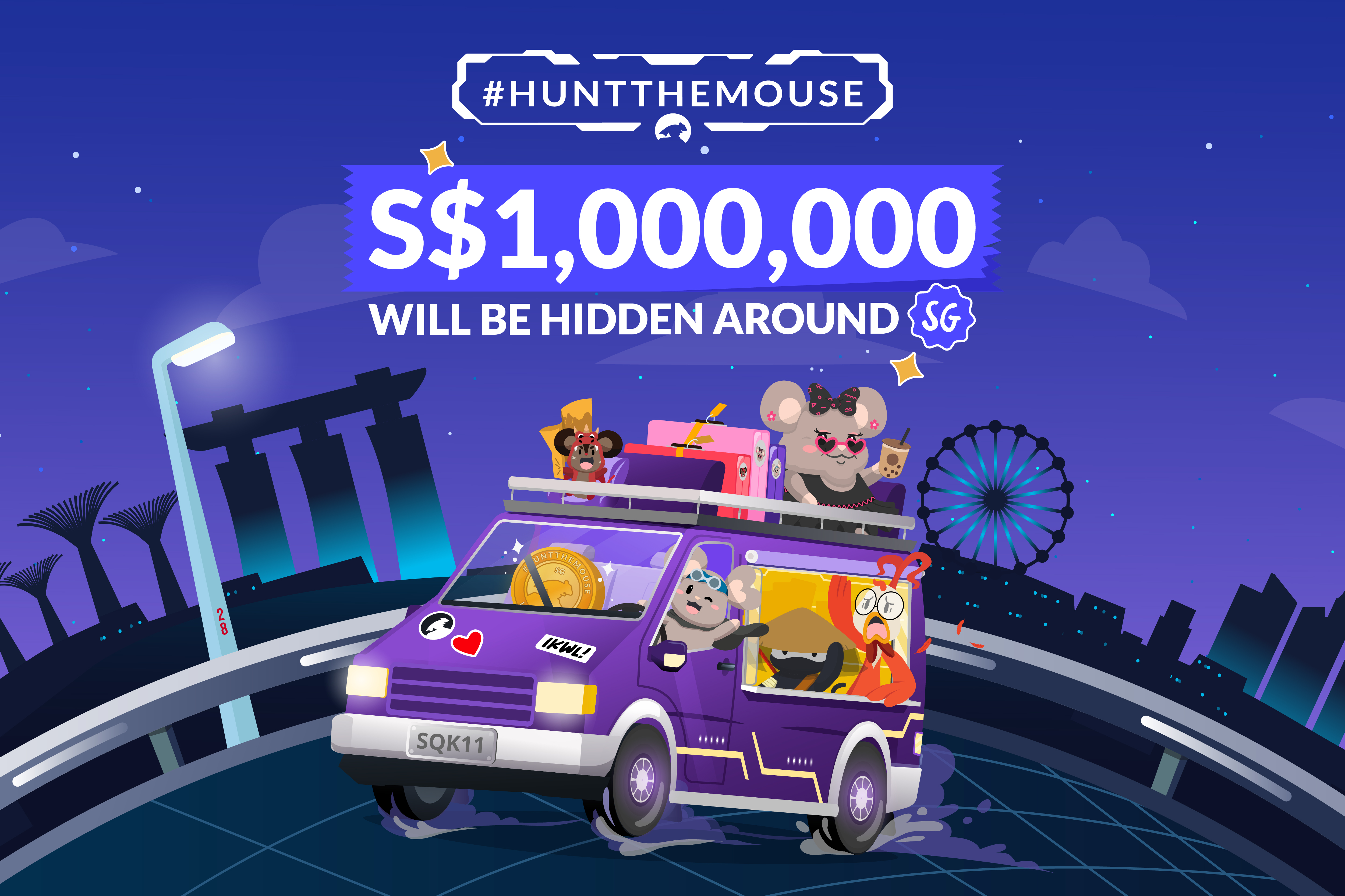 Sqkii launches #HuntTheMouse - The World’s Simplest S$1m Cash Hunt in ...