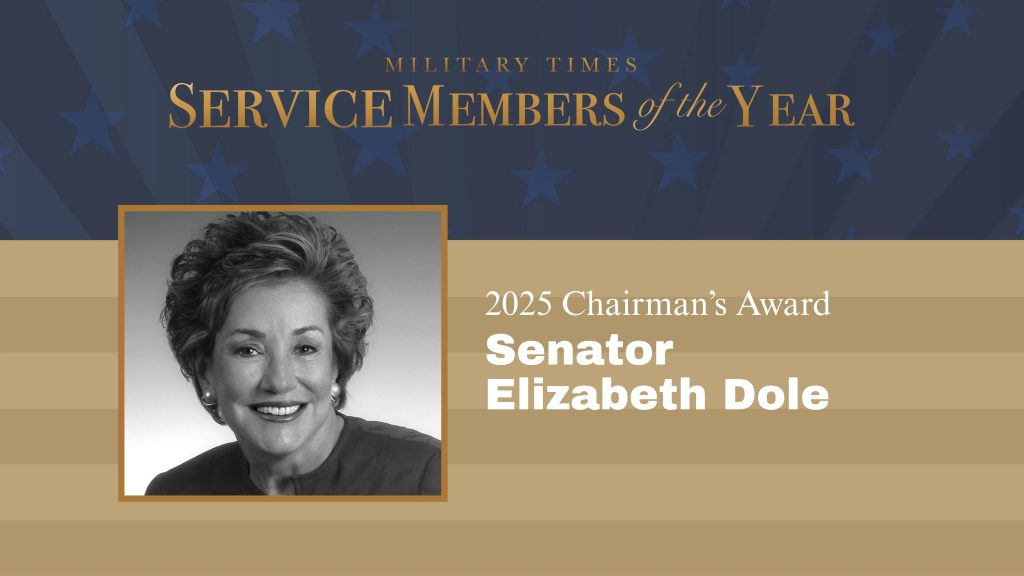 Senator Elizabeth Dole to Receive Military Times Foundation Chairman's ...