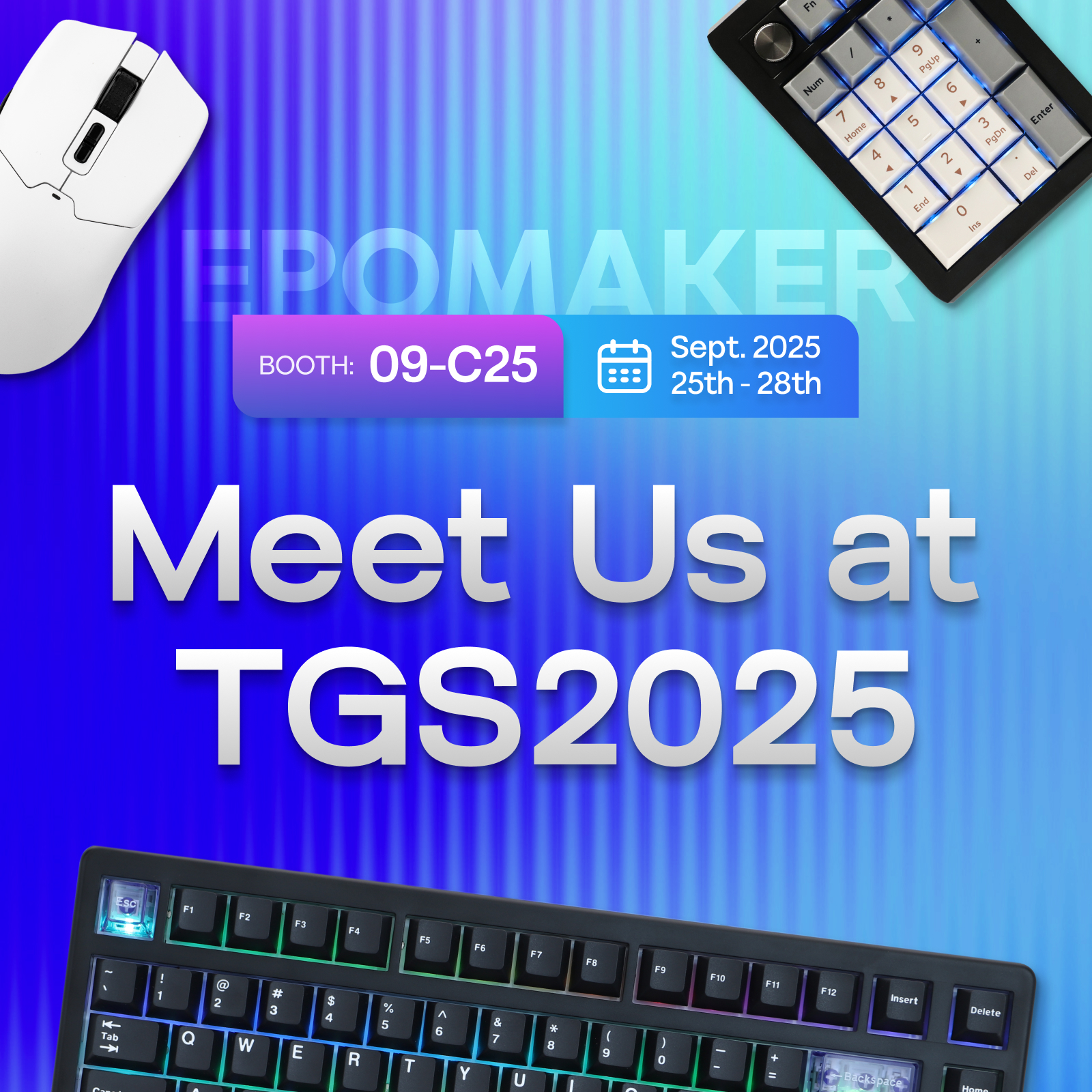EPOMAKER Reveals Next-Gen Gaming Keyboards at TGS 2025 - European ...